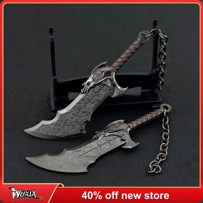 God-of-War-Blades-of-Chaos-New-Kratos-Keychain-Weapon-Thor-Hammer ...