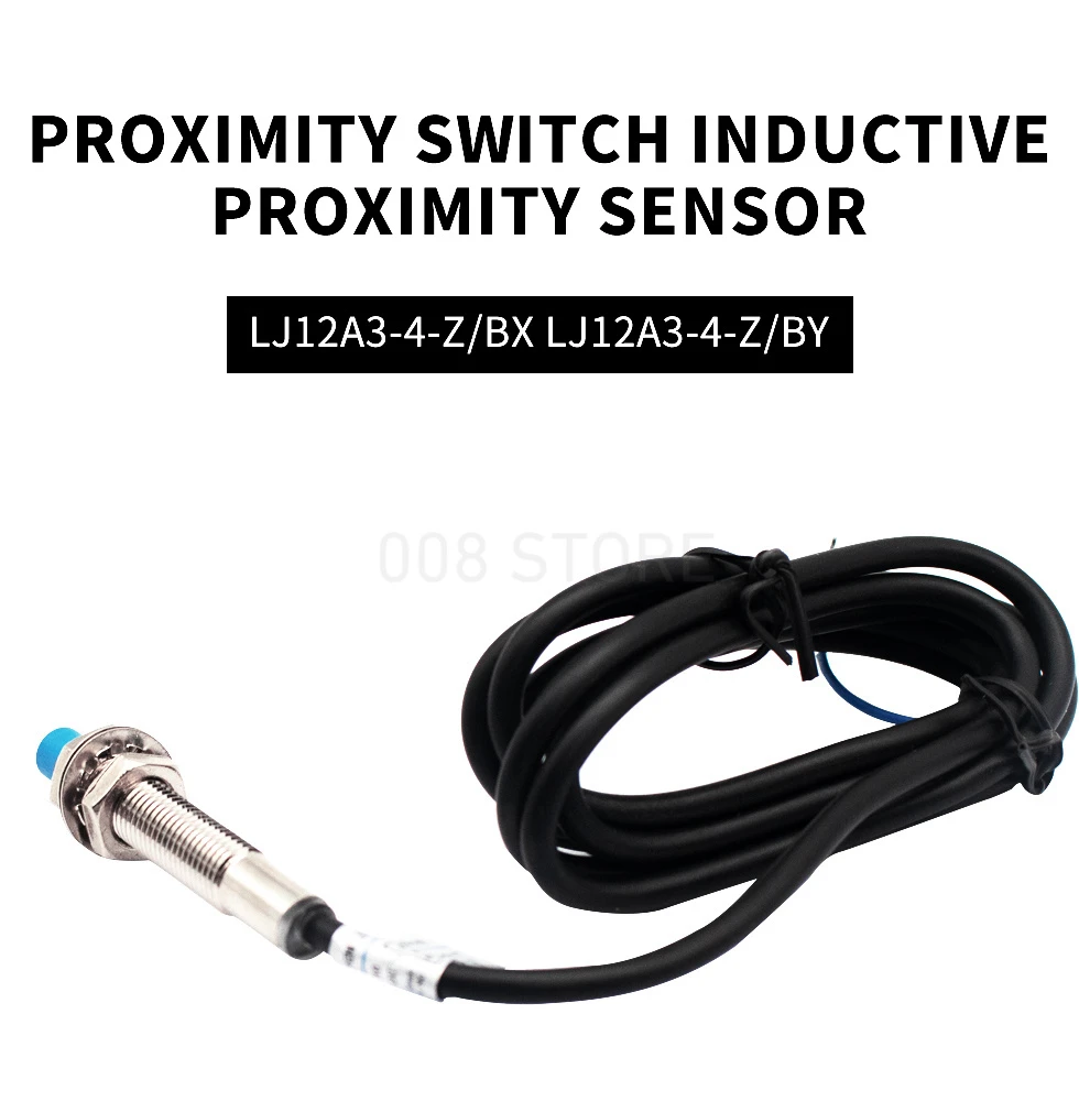 Lj8a3 Inductive Proximity Switch Sensor Switch M8 1mm 2mm Npn Pnp 6-36v Open Close No Nc Bx/by ...