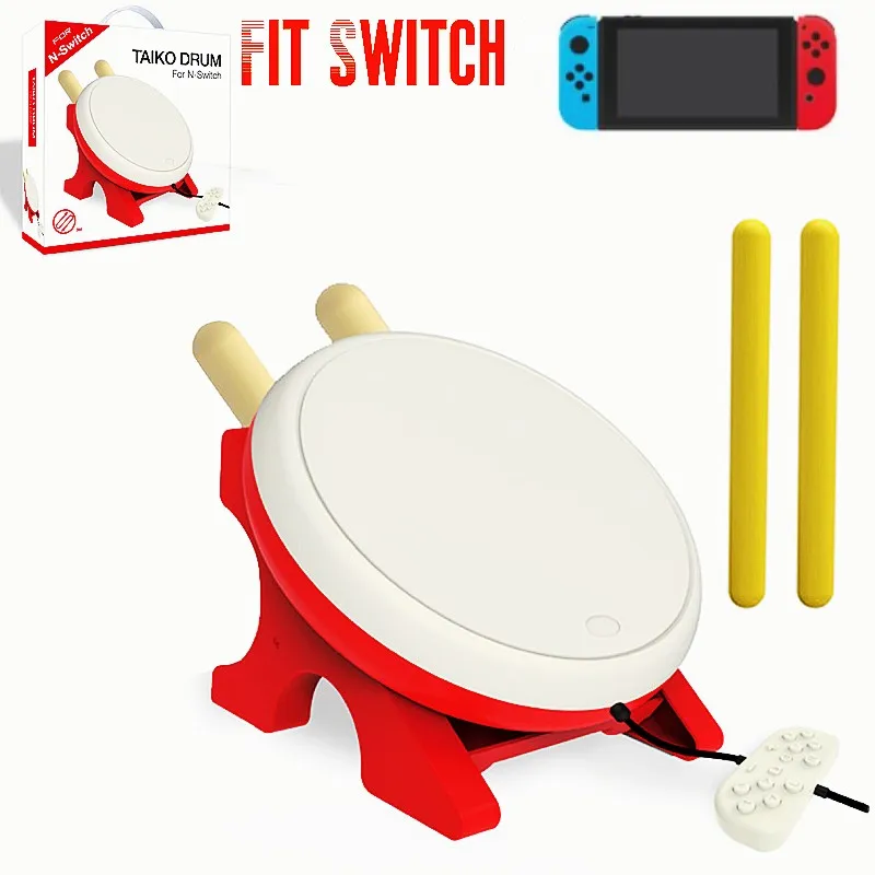 Bater-a-Taiko-con-baqueta-para-consola-de-juegos-Nintendo-Switch-tambor ...