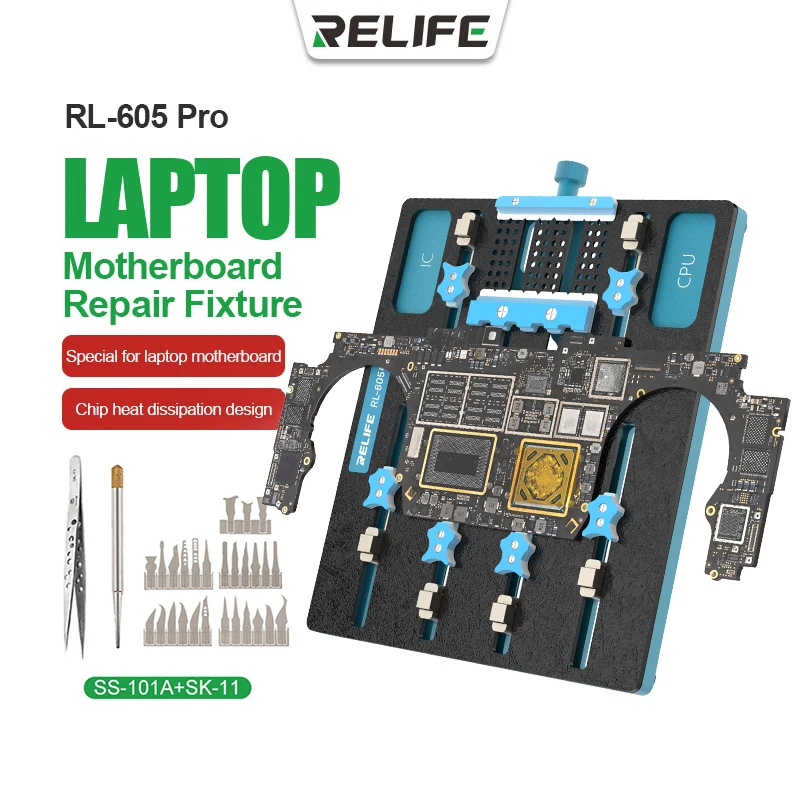 RELIFE-RL-605-Pro-Universal-Chip-Slot-Motherboard-Fixture-Laptop-IC ...
