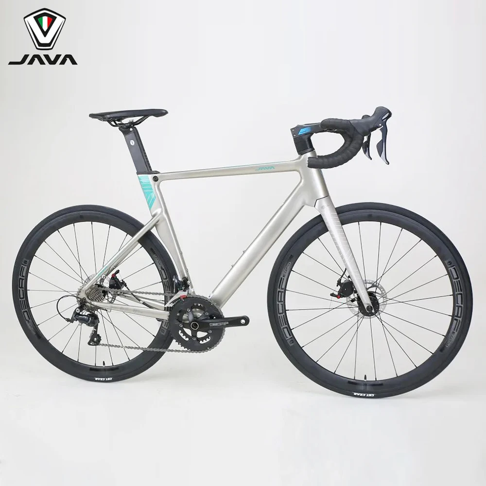 JAVA-Siruro-6-Aluminum-Disc-Brake-Road-Bike-18-Speed-Carbon-Fiber-Fork ...