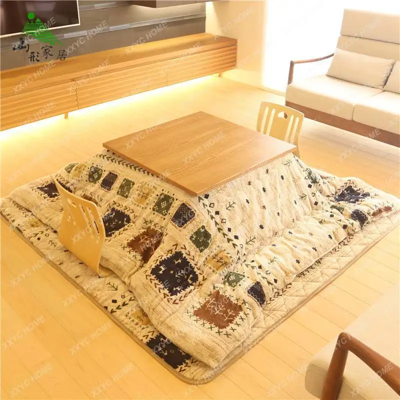 Folding-Storage-Heating-Table-Heated-Desk-Room-Tatami-Quilt-Stove-Tea ...