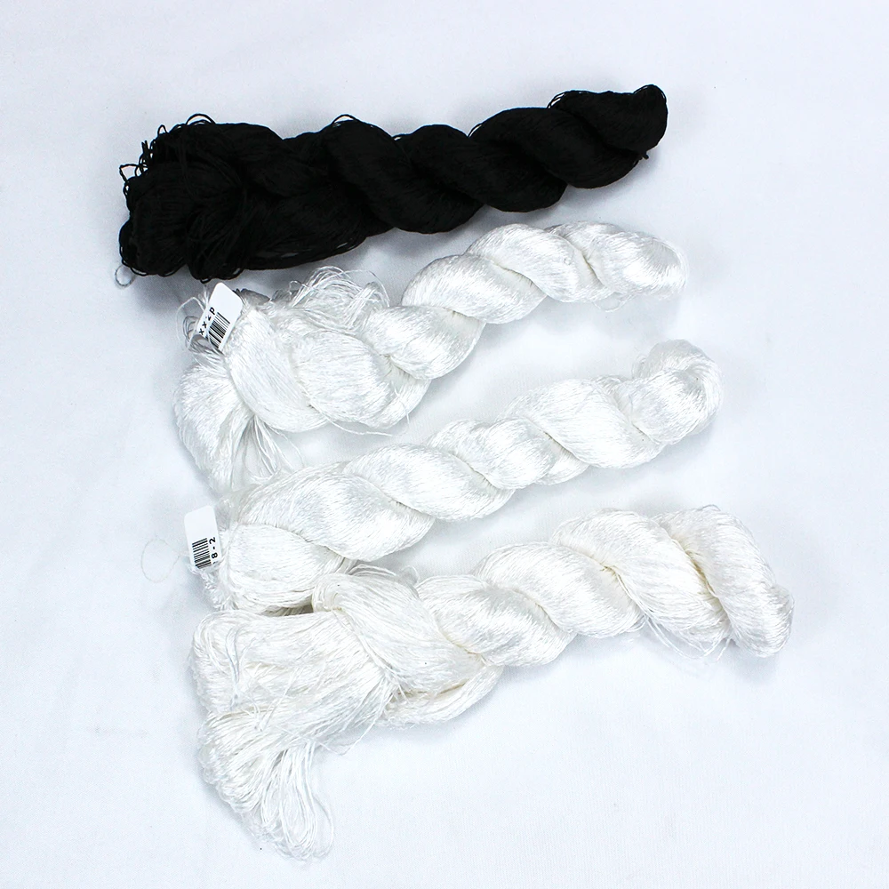 Silk thread 1pcs 400m 100% silk embroidery thread hand embroidery ...