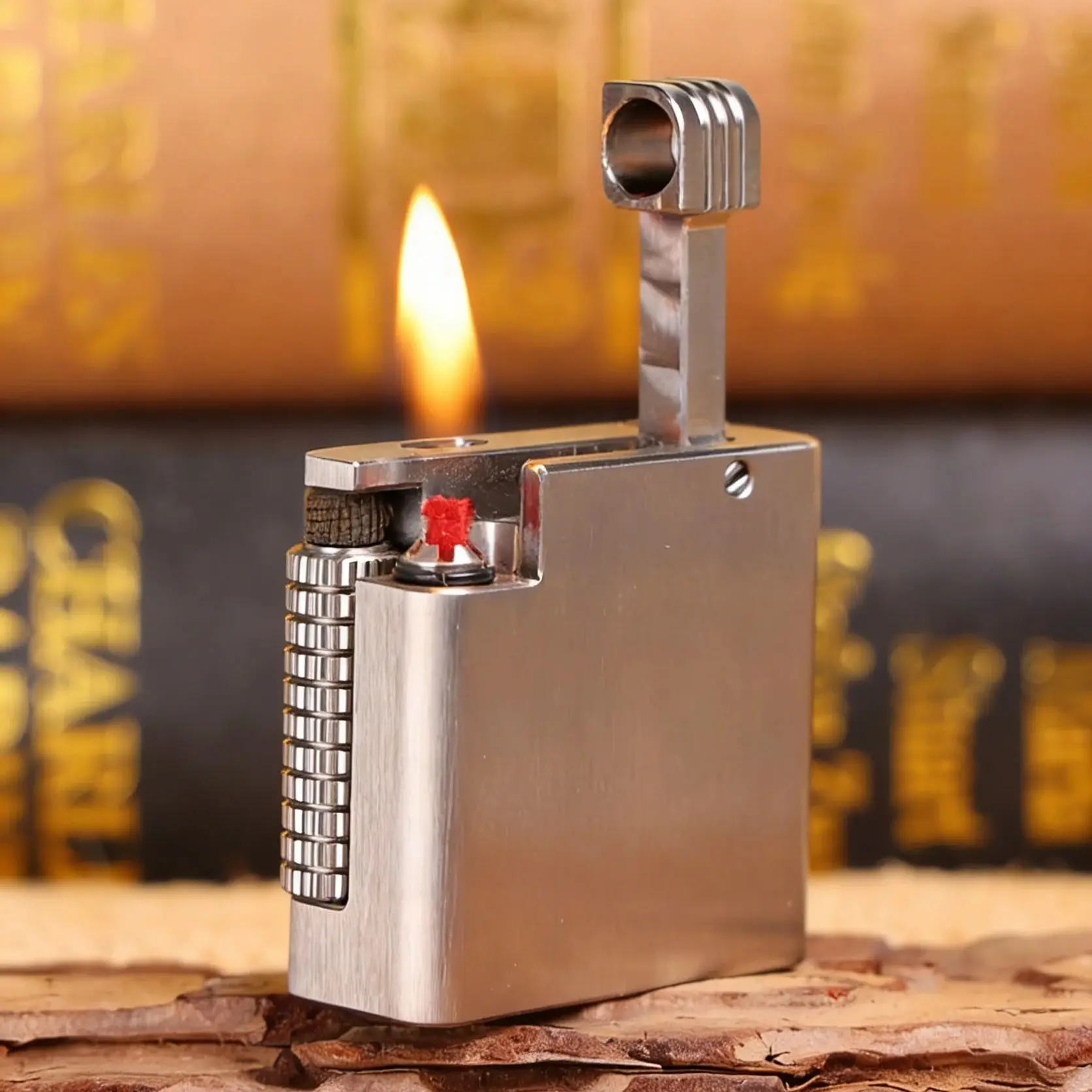 Encendedor de Lujo CNC Recargable Mini TC4 de Titanio, Encendedor de ...