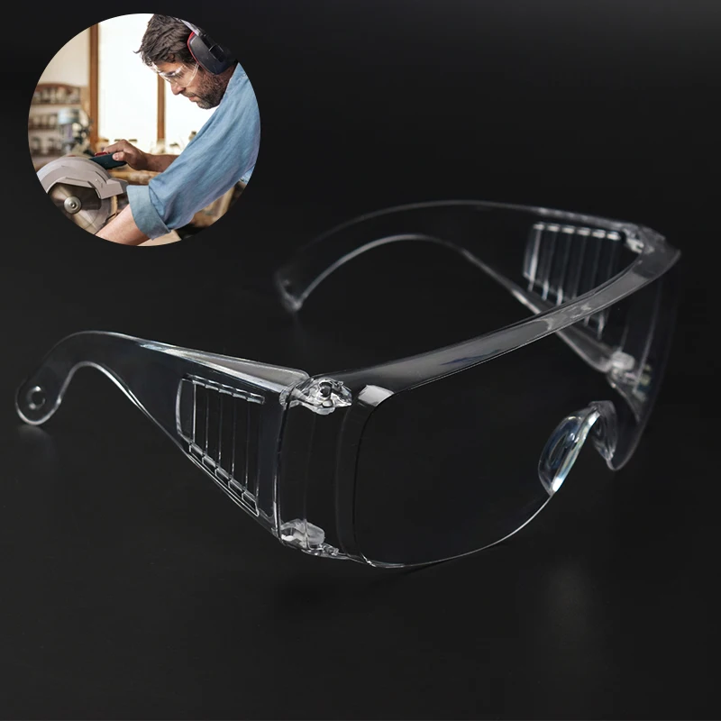 Safety Work Protective Glasses Transparent Windproof Sandproof and ...