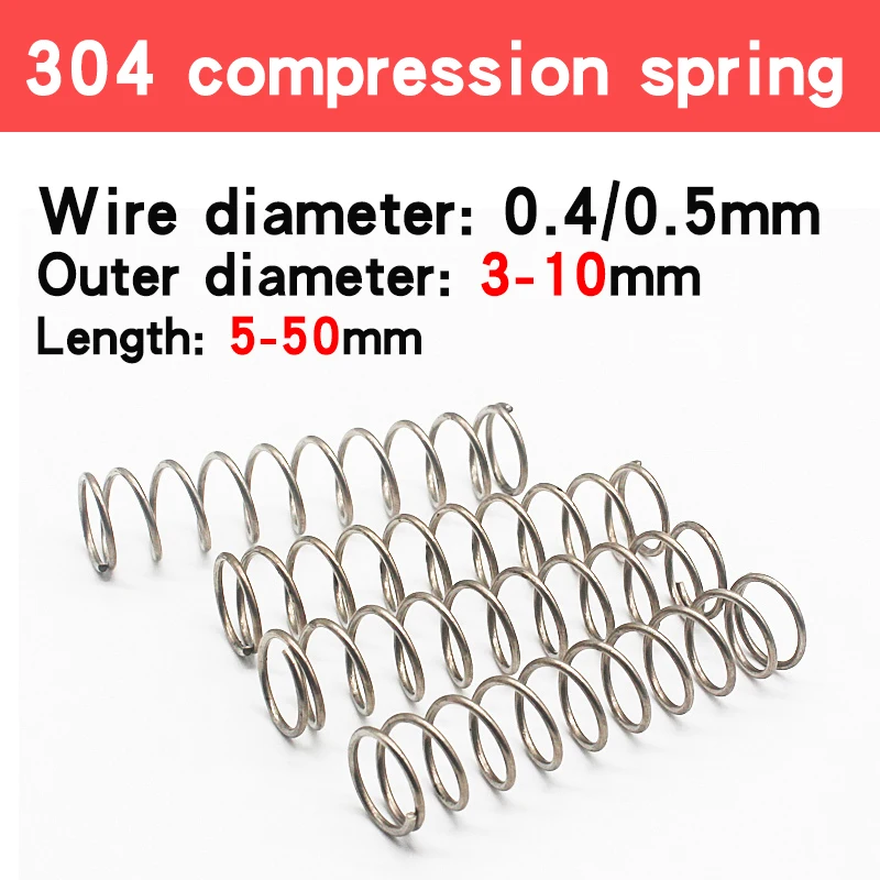 0.8mm Stainless Steel Compression Spring | 304 Stainless Steel ...