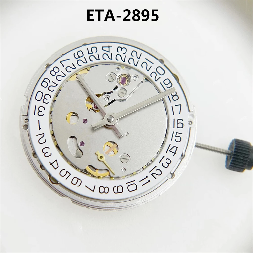최신 교체 ETA 2895 자동 기계식 무브먼트 ETA 2895 시계 무브먼트, 2 반 핀, 6 시 작은 초 ...