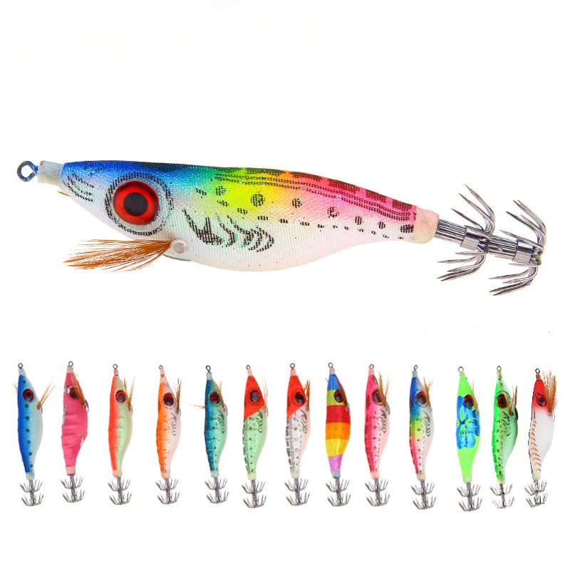 Big-Eyed-Shrimp-Road-Sub-Bait-Night-Light-Colored-Wooden-Shrimp-9-2g ...