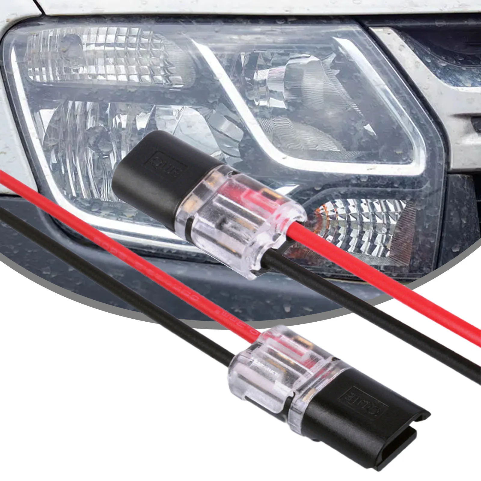 10pcs-Double-Wire-Plug-in-Connector-With-Locking-Buckle-Pin-Connector ...