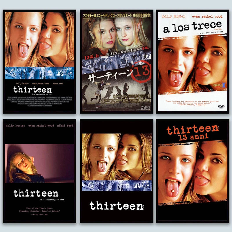 Classic-Vintage-Movie-Thirteen-2003-Art-Pictures-Canvas-Painting-Poster ...