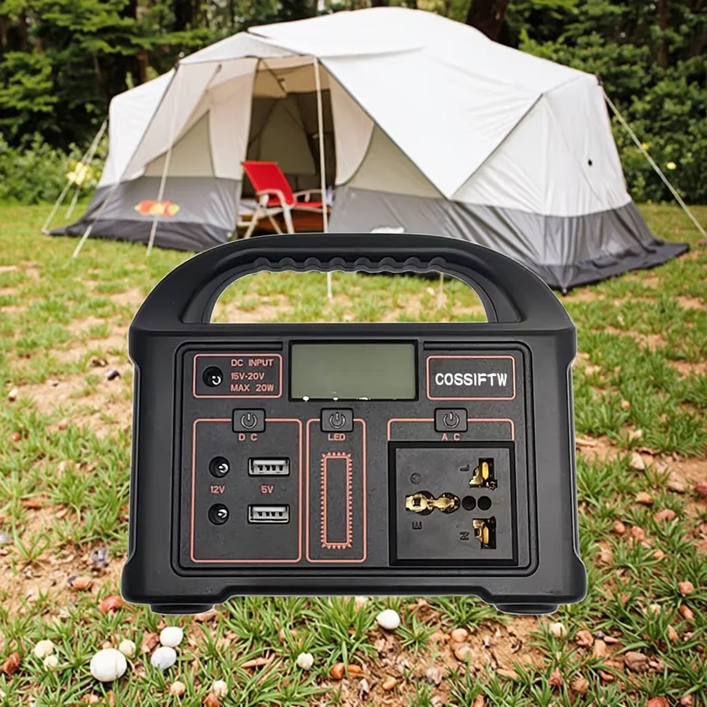 HQ 100W Power Pack DC/AC Portable Power Station with Solar Panels ...