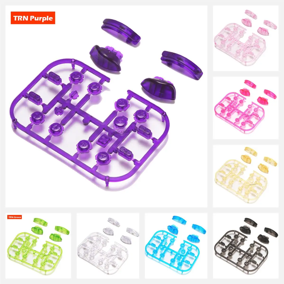 8-Transparent-Colors-Buttons-For-Nintendo-Switch-OLED-Joycons-SR-SL-ZL ...