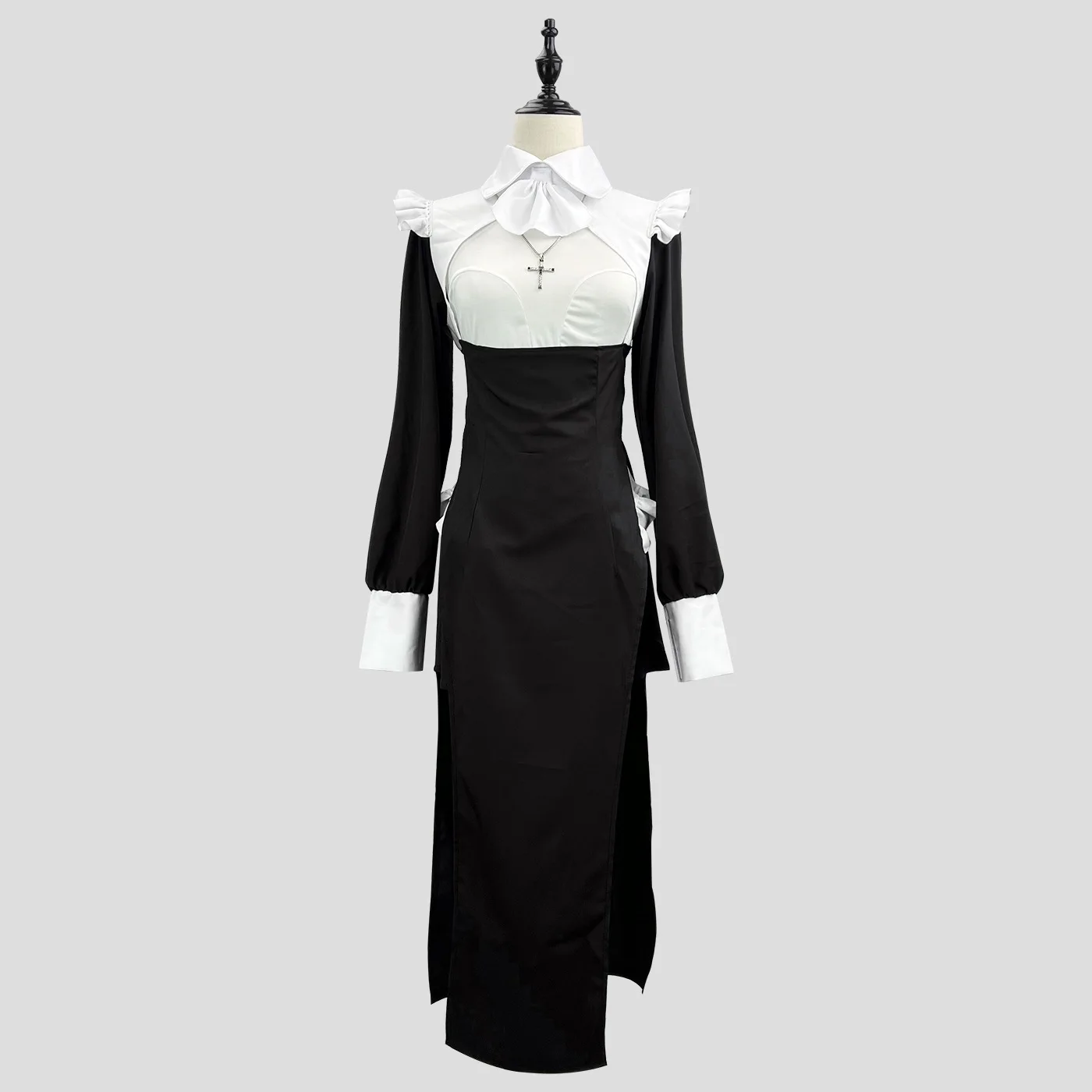 Cosplay-Nun-Costume-Sexy-Drag-Nurse-Costume-Halloween-Maid-Plus-Size ...
