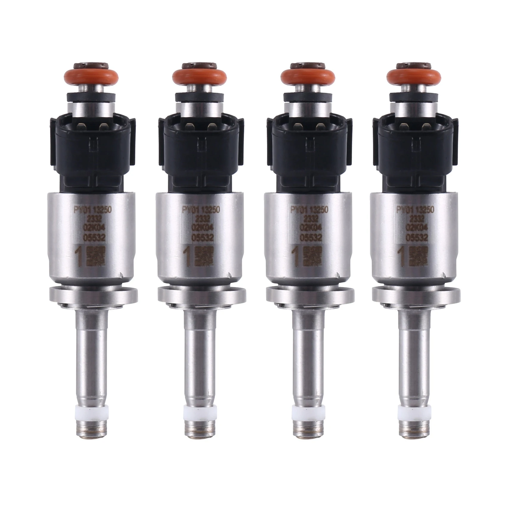 4 Pcs Fuel Injection Injector Py01-13-250 Py0113250 For 2014-2018 Mazda ...