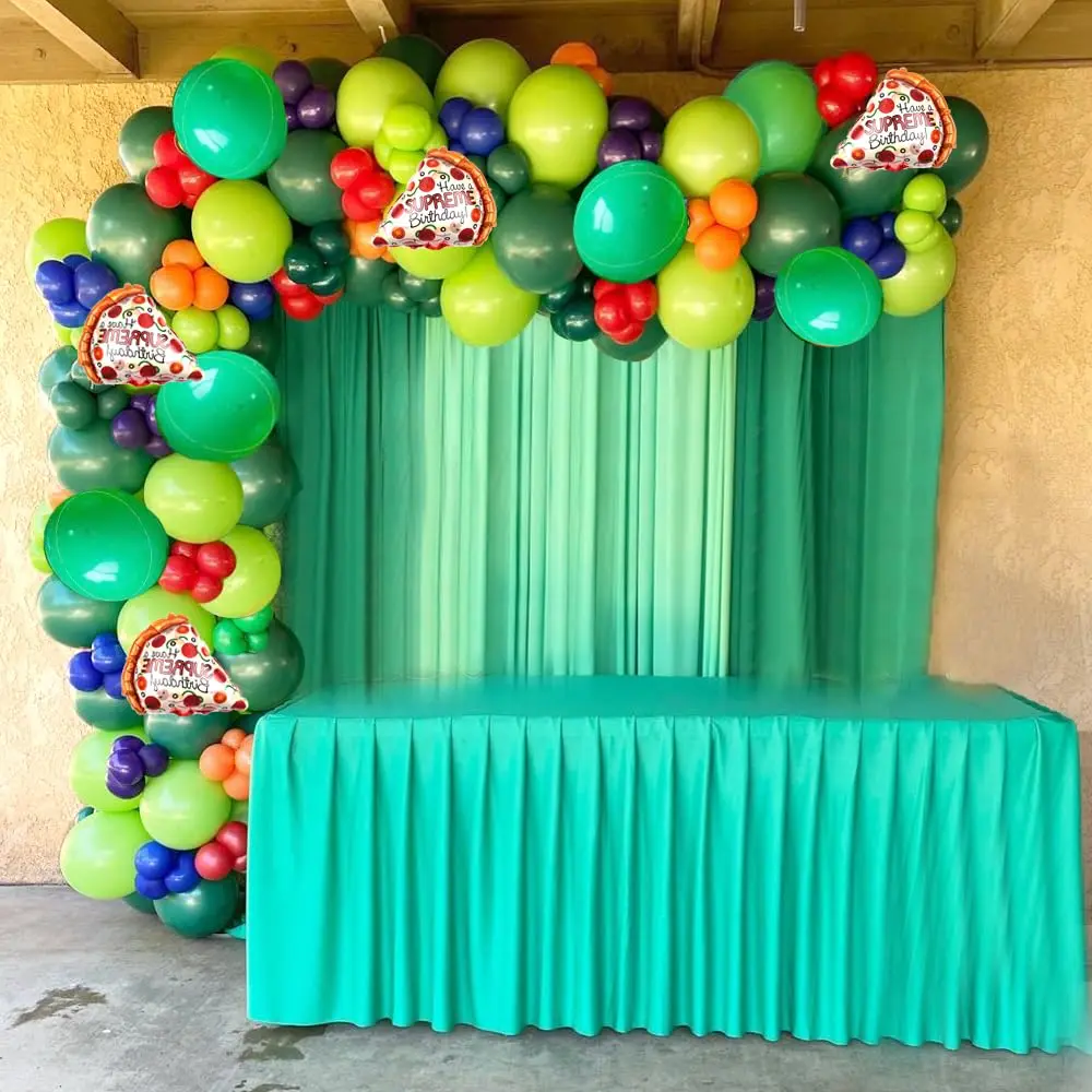 Ninja Turtle Balloon Columns