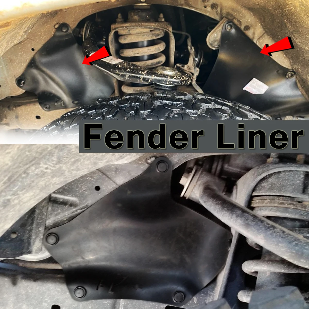 Брызговики для Toyota Land Cruiser Prado 03-20, 5388635020 5373535150 ...