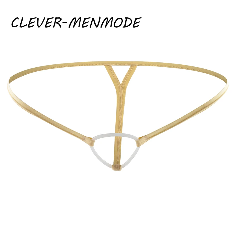 CLEVER-MENMODE Hombres Sexy Cockring Ropa Interior Erótico Entrepierna Abierta Pene Agujero G ...