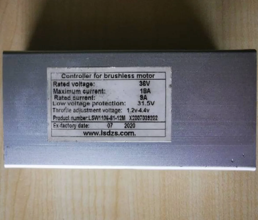 Controller-for-Brushless-Motor-LSW1106-81-12M-Customized-36V-18A-Updated-Parts-Electric-Bicycle ...