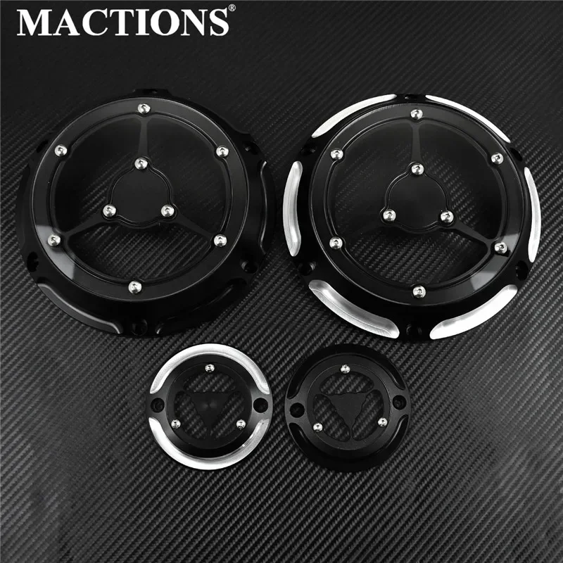 Motorcycle-Derby-Timer-Clutch-Timing-Cover-For-Harley-Sportster-883 ...