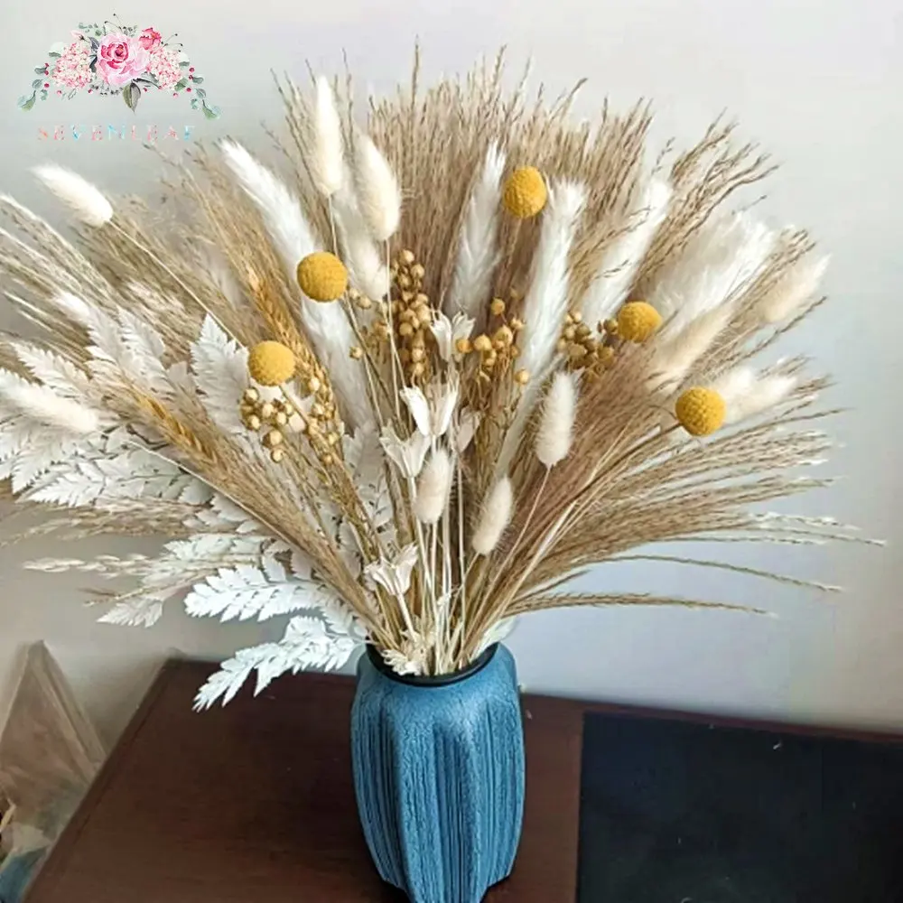 Ramo-de-flores-secas-de-hierba-de-Pampas-decoraci-n-Bohemia-para-el ...