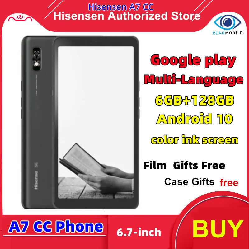 Hisense-A7-CC-Multi-Idioma-Color-Ink-Screen-Eink-Display-E-Reader-6GB ...