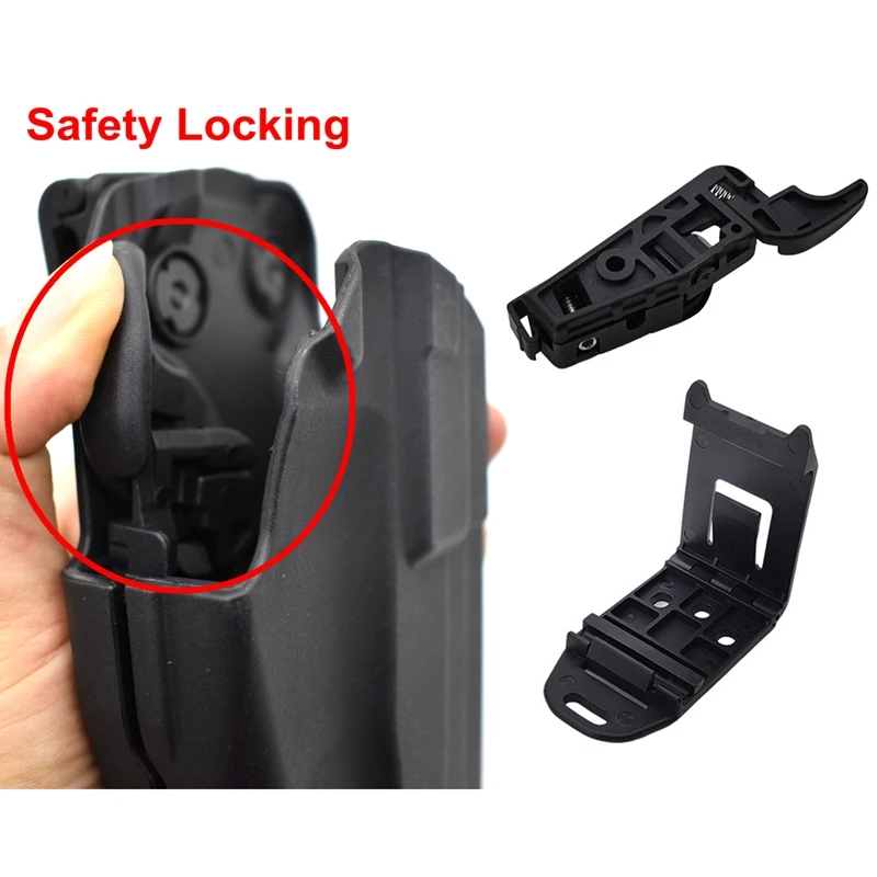 579 Gun Holster Belt Clips Gun Holder Safety Locking for Pistol Case ...