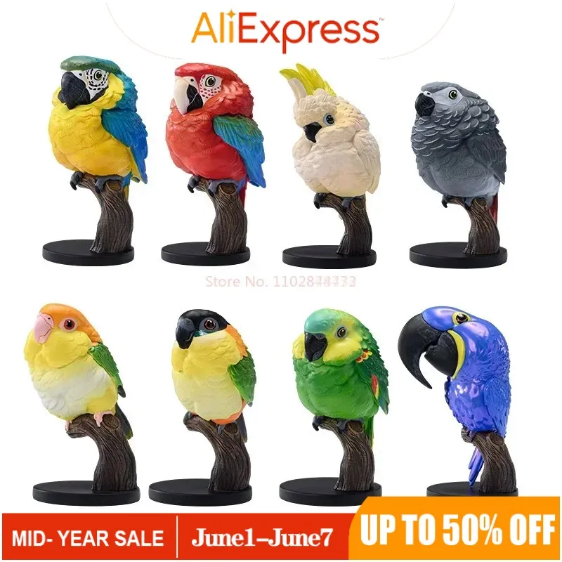 Animal L Augh And Grow Fat Series No.18 Parrot Model Psittaciformes ...