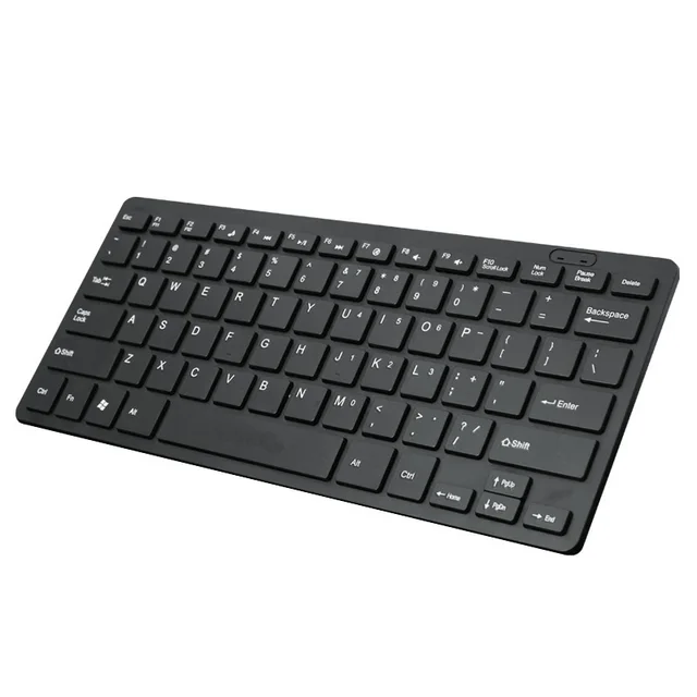Usb Ultra Slim Wired Keyboard 89 Keys Black Mini Desktop Pc Laptop ...