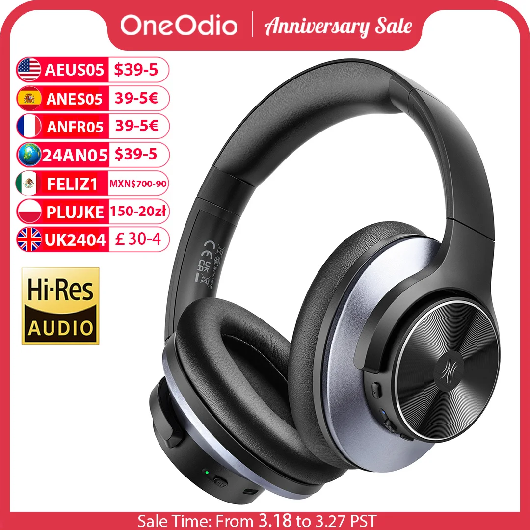 Oneodio-auriculares-bluetooth-inal-mbricos-A10-cascos-con-h-bridos ...
