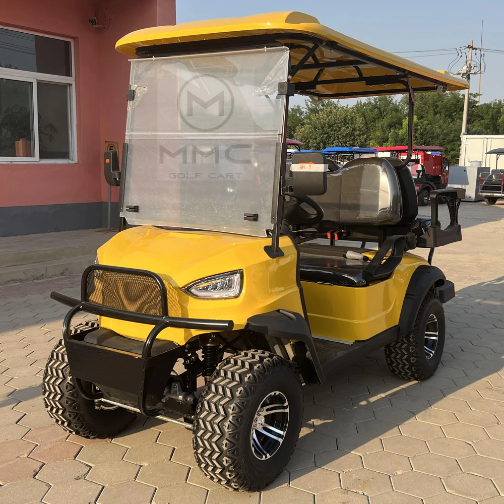 Wholesale-Brand-New-4-Wheel-Golf-Cart-Utility-Vehicle-4-Seater-Electric ...