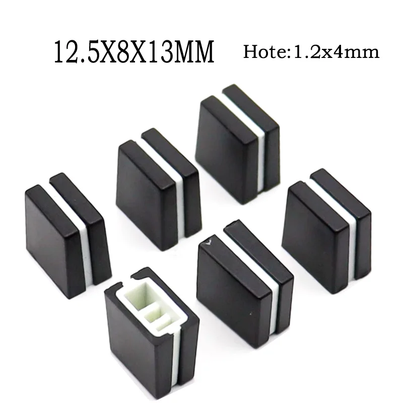 5 PCS 12.5*8 *13mm Pioneer mixer fader knob Mixer volume fader cap ...