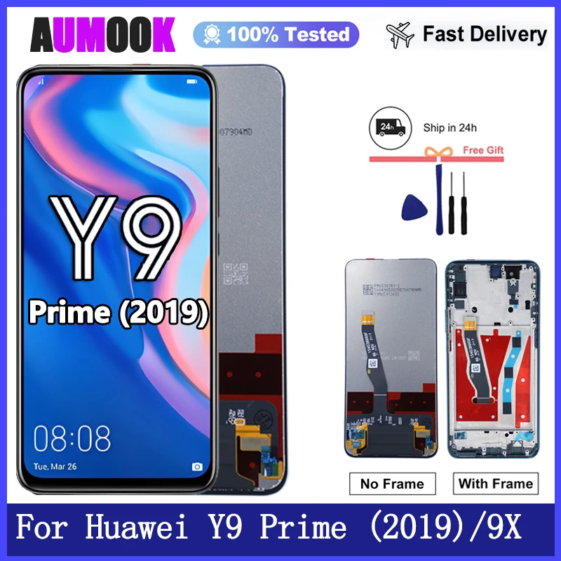 6.59"For Huawei Y9 Prime 2019 STK-L21/L22/LX3 Display Touch Screen ...