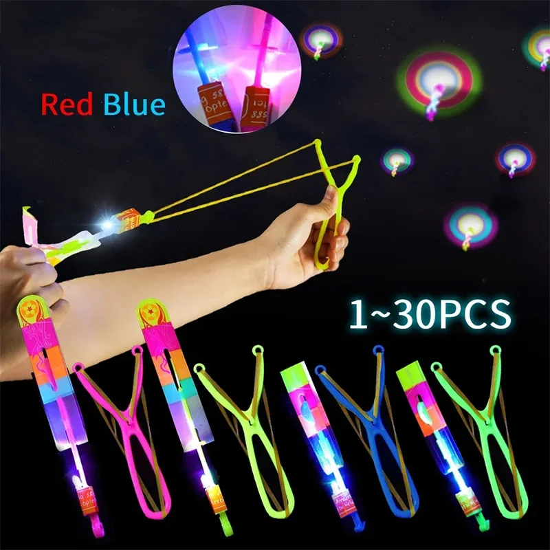 2023-Amazing-Light-Toy-Glowing-Helicopter-Slingshot-Led-Light-Arrow ...
