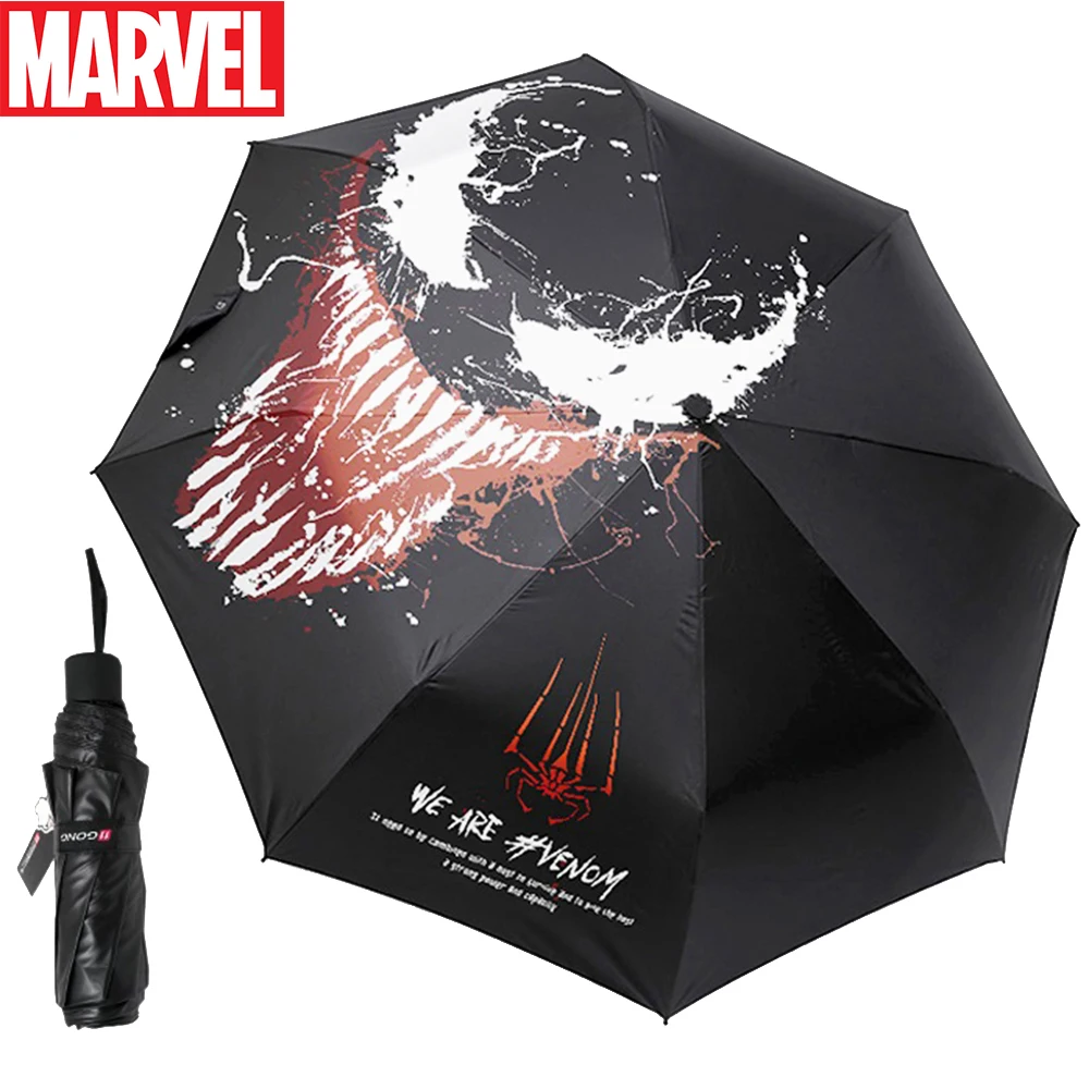 Marvel Avengers New Design Venom Twisted Three Fold Umbrella For ...