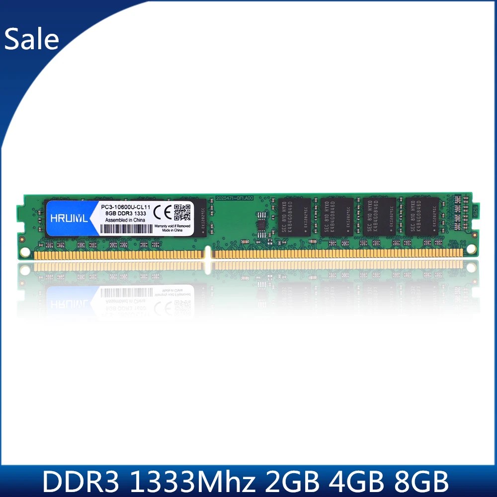 Memory-RAM-DDR3-2GB-4GB-8GB-1333-1333mhz-PC3-10600U-PC3-10600-Desktop ...