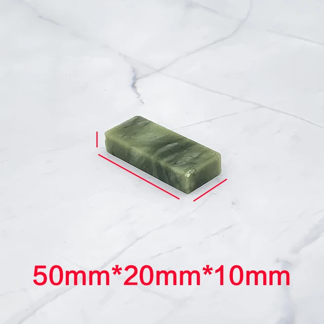 10000 Grit Natural Green Agate Sharpening Stone Whetstone Fine Grinder ...