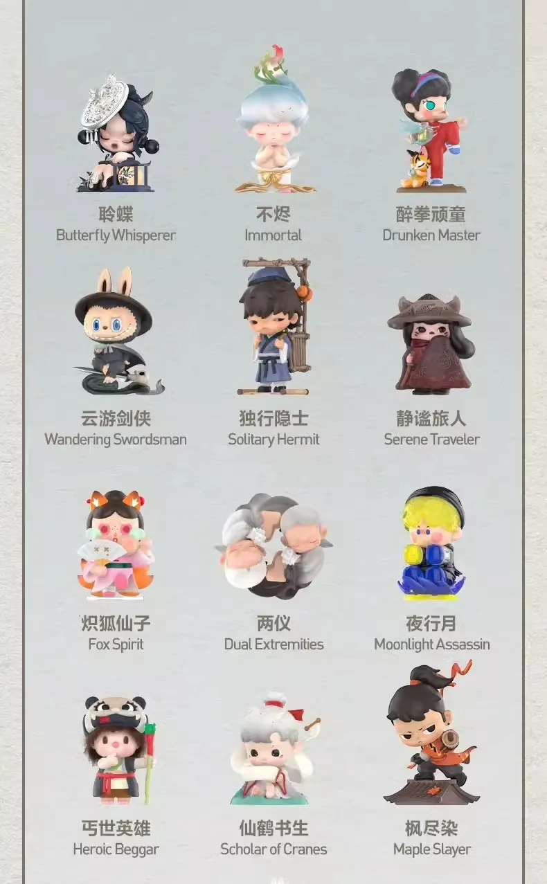Skullpanda Matchless 14th Anniversary Series Figures Mystery Box 1PC ...