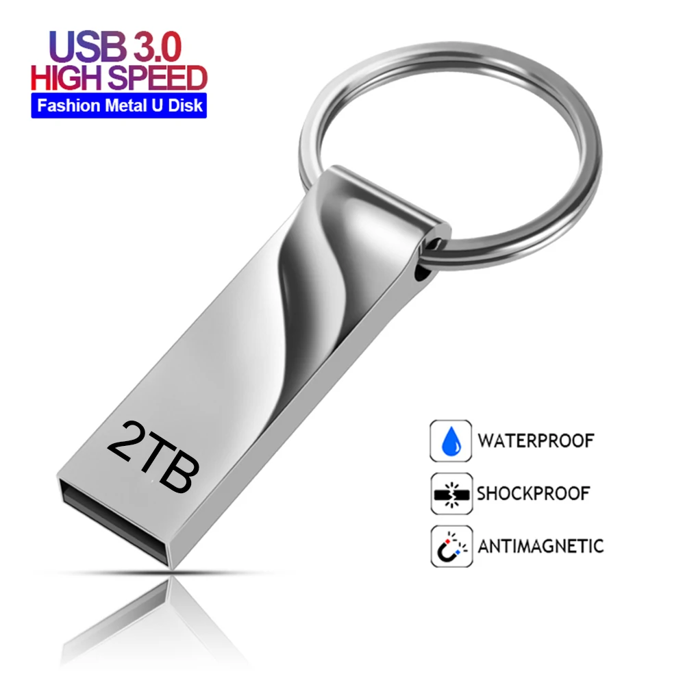 고속 Usb 3.0 펜 드라이브 2 테라바이트 금속 Pendrive 1 테라바이트 방수 TYPE C 플래시 Usb 플래시 ...