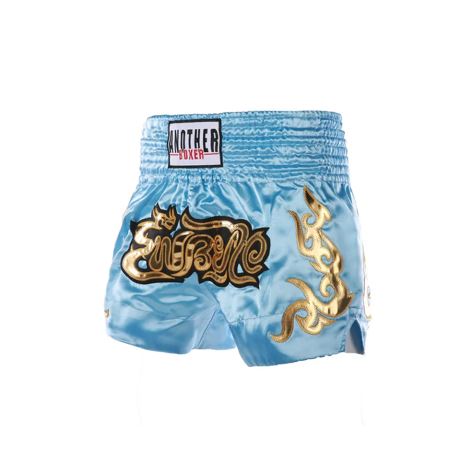 Monochrome-Muay-Thai-Boxer-Shorts-for-Children-Adult-Fighting-Sanda ...