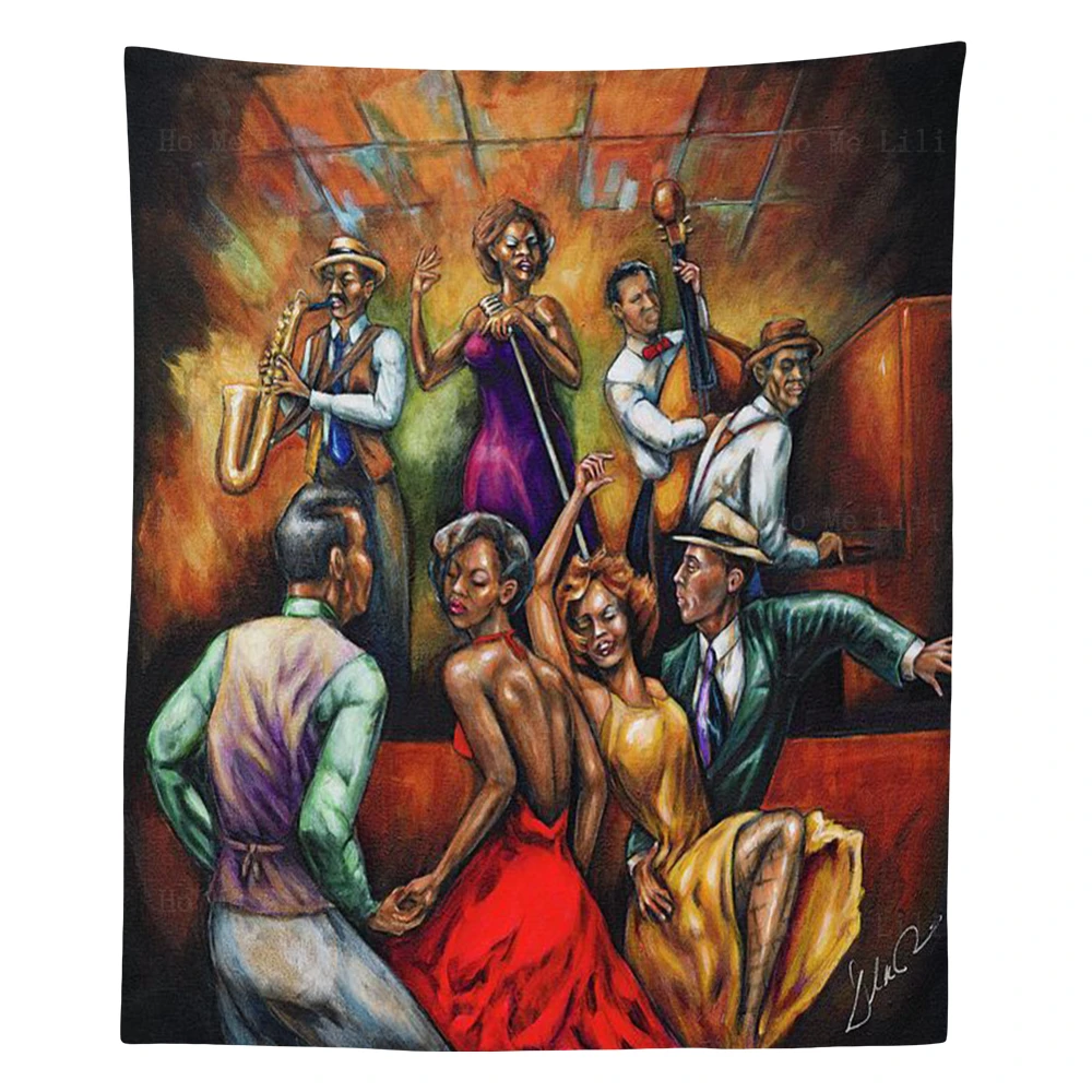 African American Couples Paintings