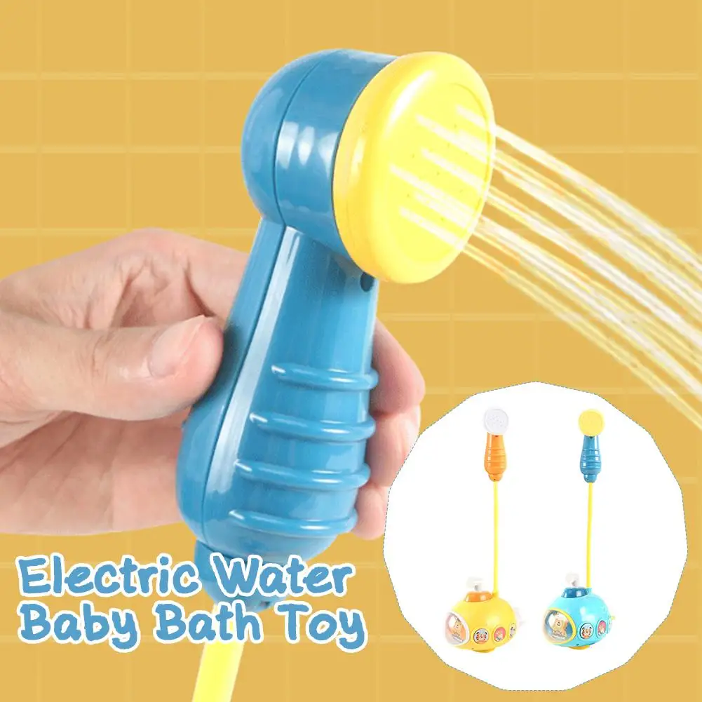 ABS-Electric-Shower-Head-Baby-Bath-Toy-Automatic-Water-Toy-Submarine ...