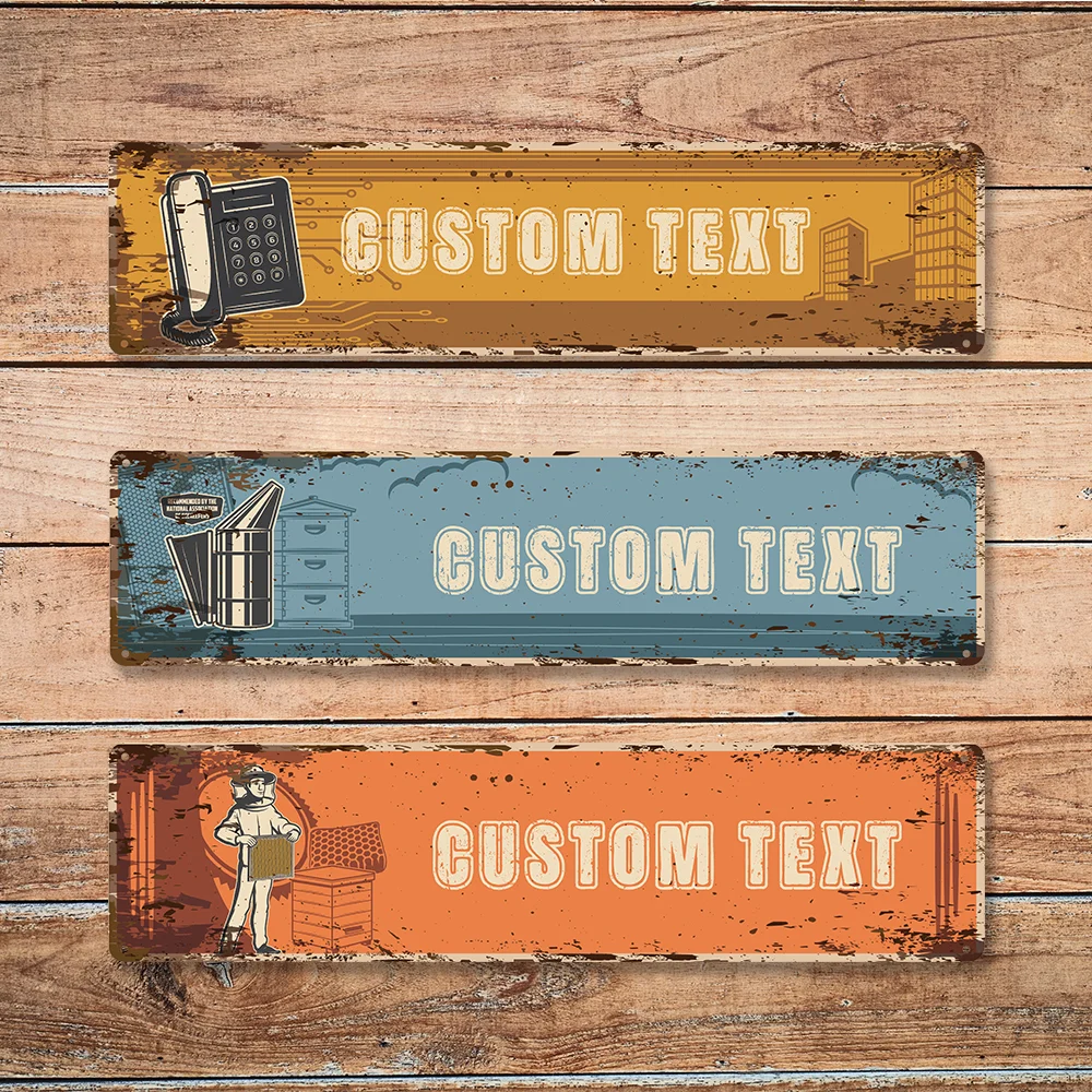 1pc-Personalized-Custom-Metal-Street-Sign-Custom-Your-Text-Sign-Room ...
