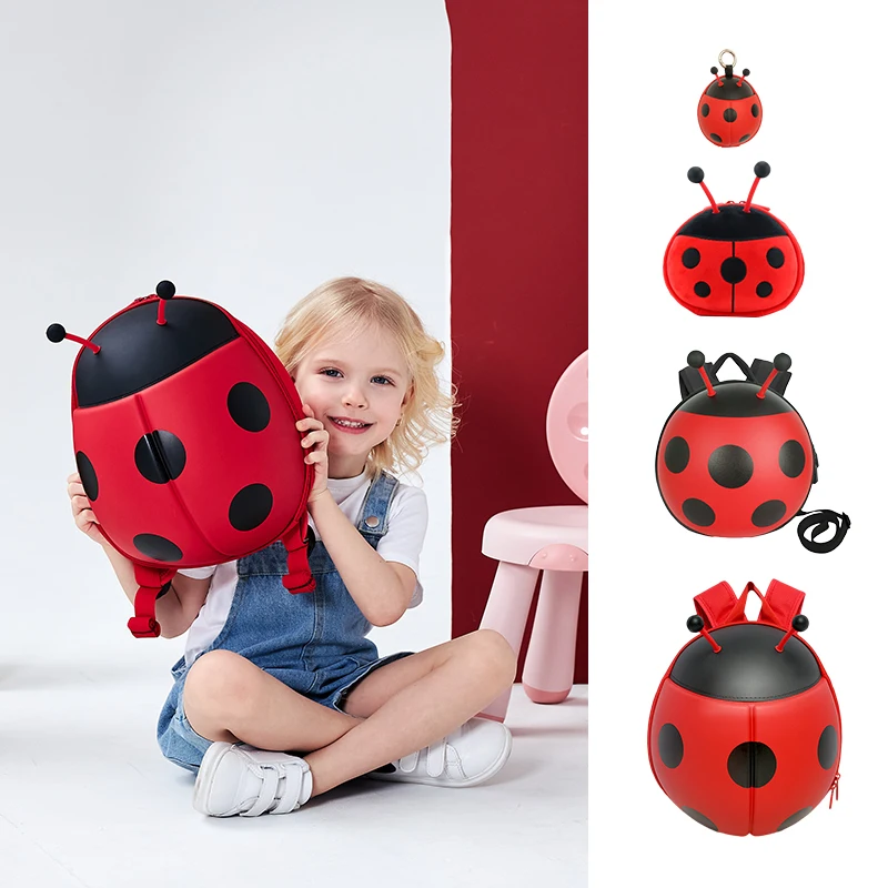 Ladybug-Children-School-Bags-3D-Cartoon-EVA-Kids-Backpack-Kindergarten ...