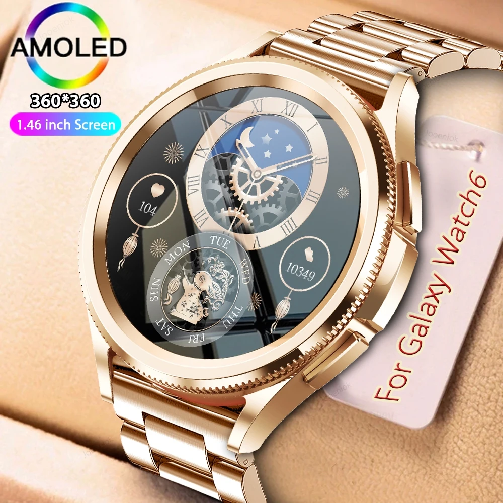 Para-Samsung-Galaxy-Watch-6-reloj-inteligente-cl-sico-moda-mujer ...