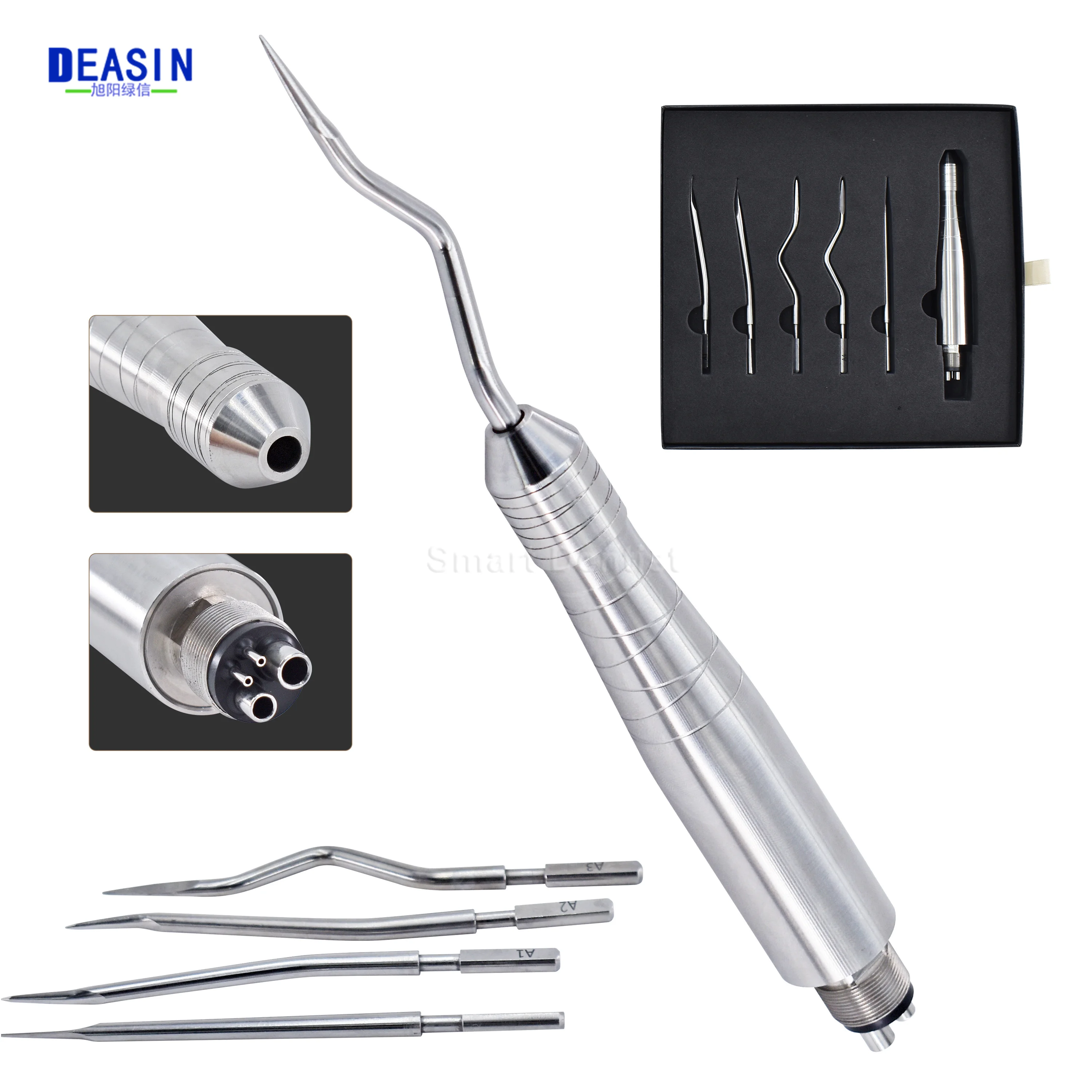 Dental-Tooth-Extraction-Elevator-Turbine-Pneumatic-Elevator-Set-Tools ...