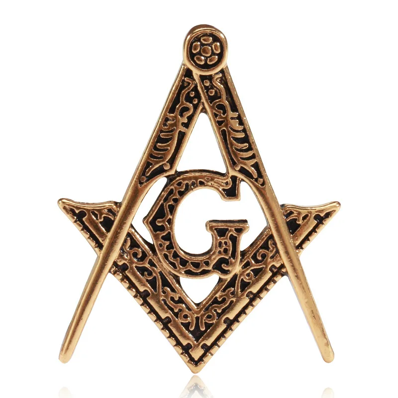 freemason-lapel-pin-Gift-Metal-Craft-Custom-Pins-Freemasonry-Square ...