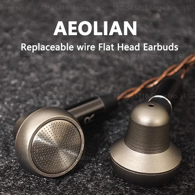 New-LUN-SHENG-AEOLIAN-Bells-Flat-Head-Earbuds-In-Ear-Earphone-Wired ...