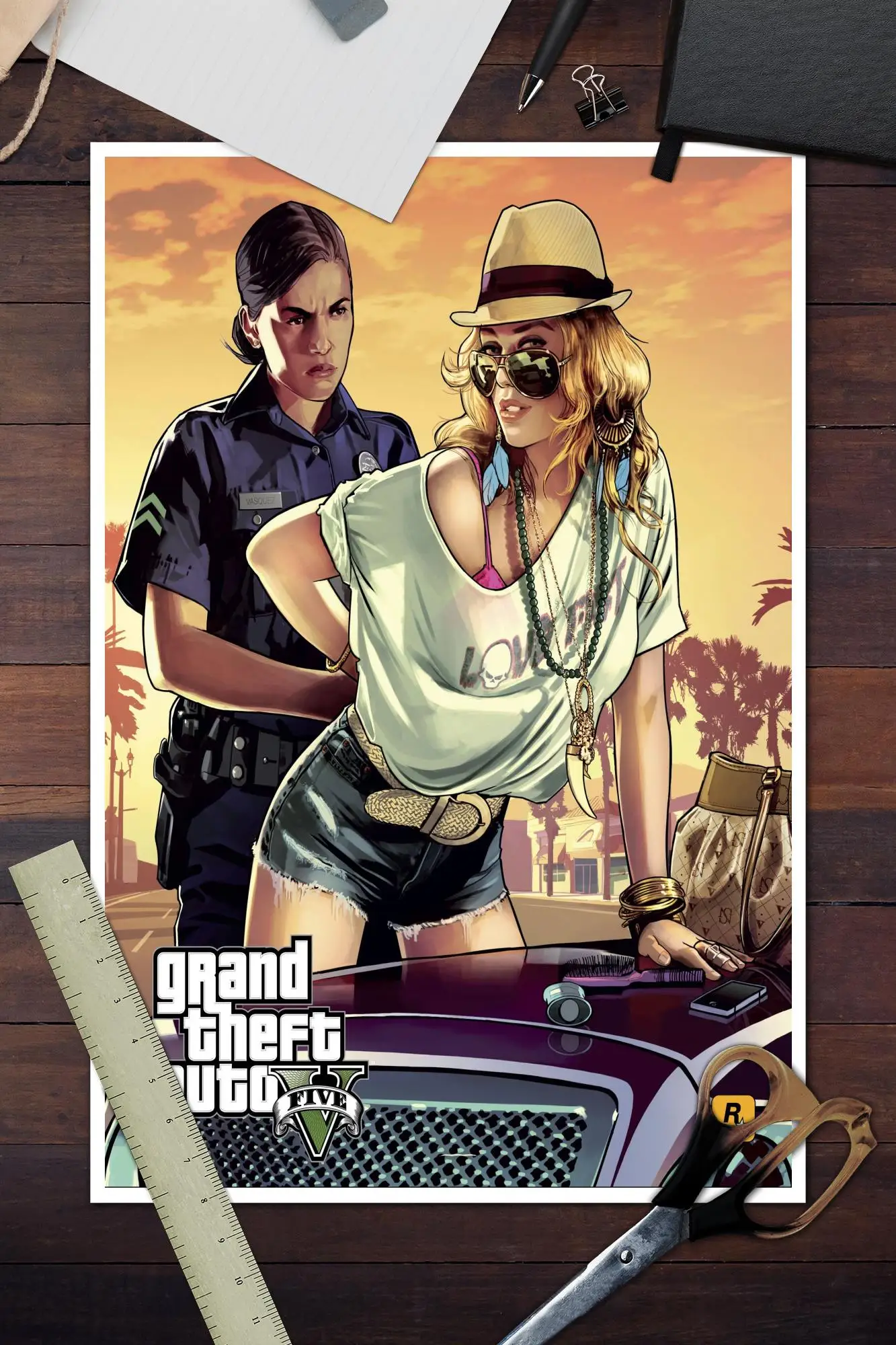 Grand Theft Auto Artwork