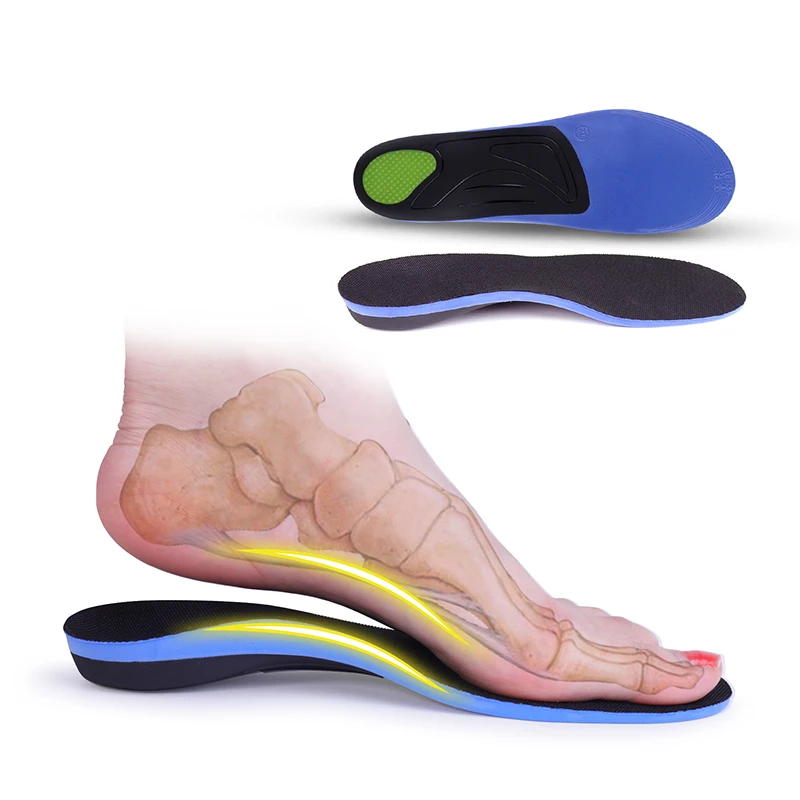 Ultra High Arch Sports Insole with Cushioning Pressure Reducing Anti ...