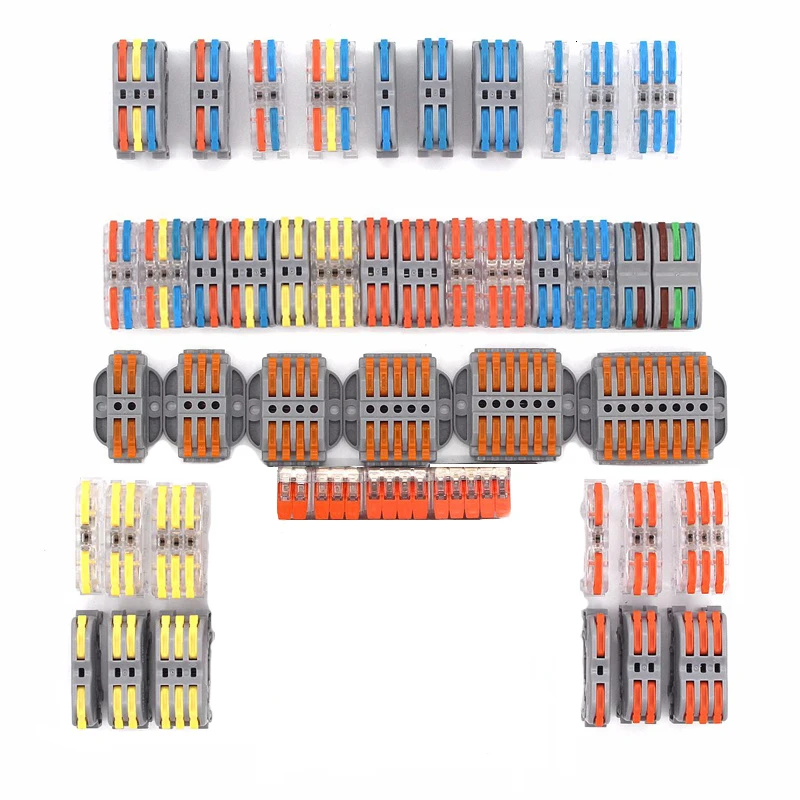 Wire Connectors 222 212 213 Mini Quick Connector Universal Compact Fast ...